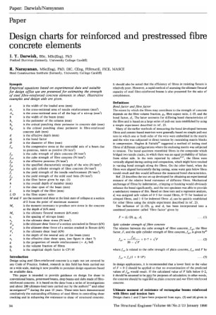 Design Charts for Reinforced and Prestressed Fibre Concrete Elements ...