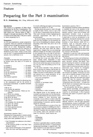 Preparing for the Part 3 Examination - The Institution of Structural ...