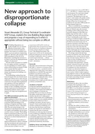 New approach to disproportionate collapse - The Institution of ...