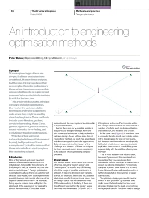 An introduction to engineering optimisation methods - The Institution ...