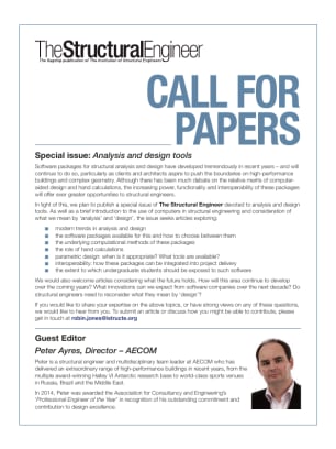 Special issue (Call for papers): Analysis and design tools - The ...