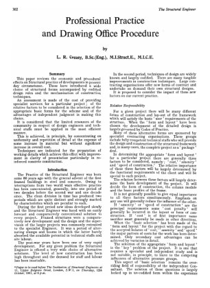 Professional Practice and Drawing Office Procedure - The Institution of ...