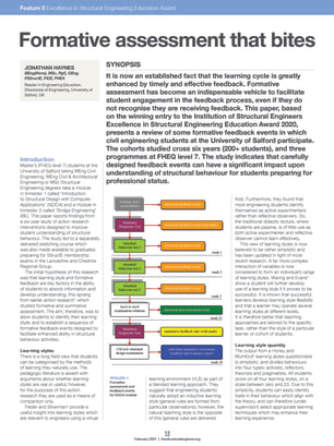 Formative assessment that bites - The Institution of Structural Engineers