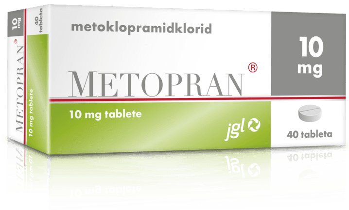 Metopran 10 mg tablete - JGL