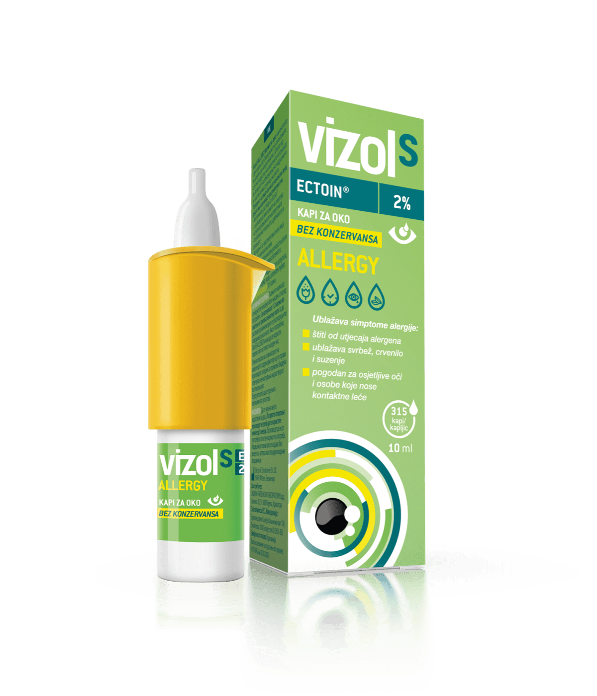 Vizol S Allergy kapi za oči - JGL