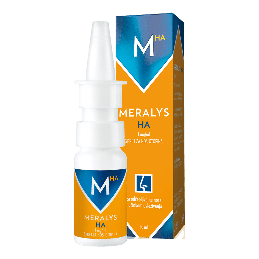 Meralys HA 1 mg/ml sprej za nos, otopina - JGL