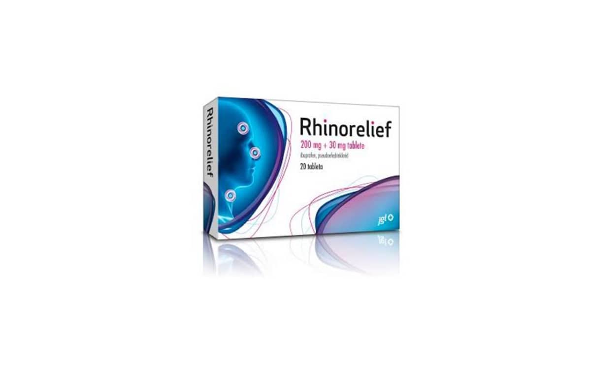 Rhinorelief for relieving symptoms of cold and flu - JGL