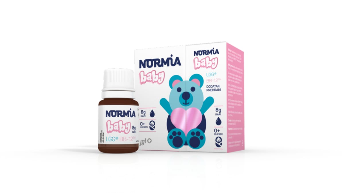NORMIA® Baby probiotic drops for use from the first day of life - JGL