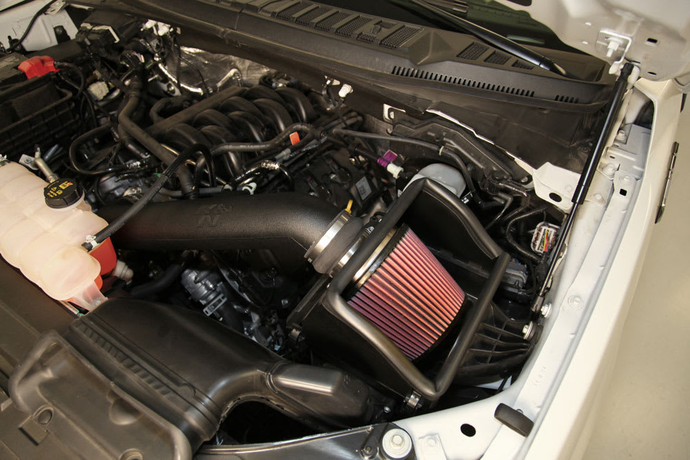 2016 Ford F150 5.0L V8 Gas Performance Parts | K&N