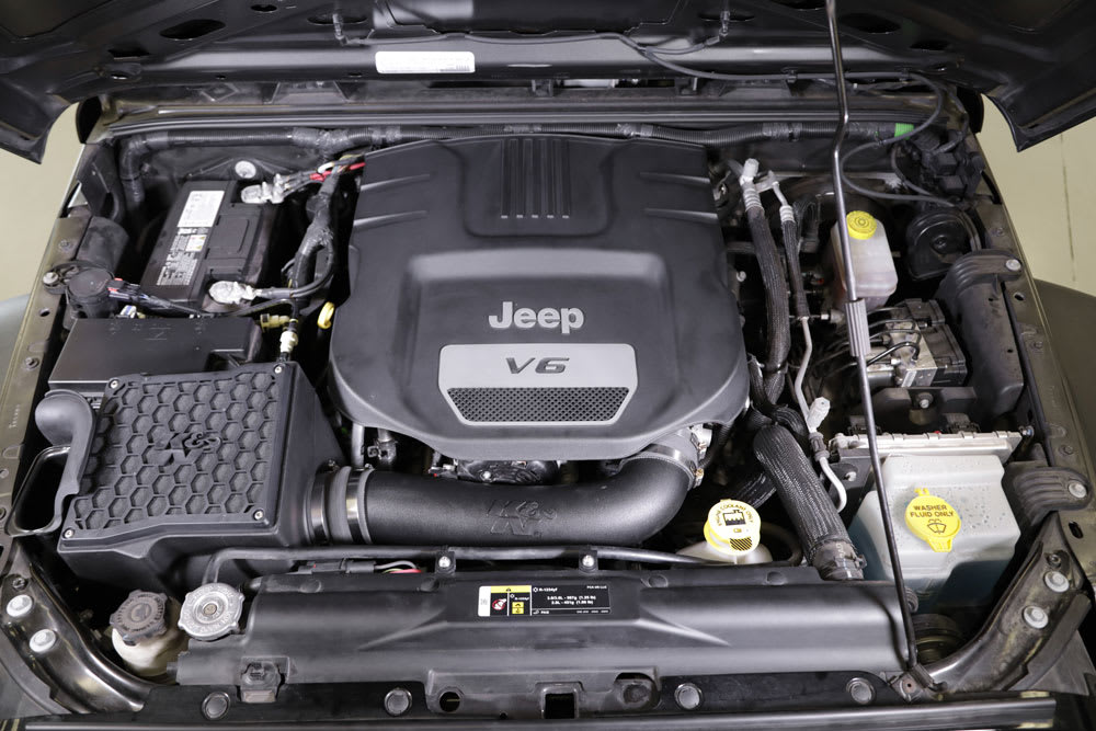 2016 Jeep Wrangler 3.6L V6 Gas Performance Parts | K&N