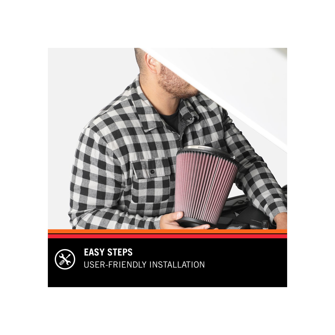 Reverse Conical Universal Air Filter