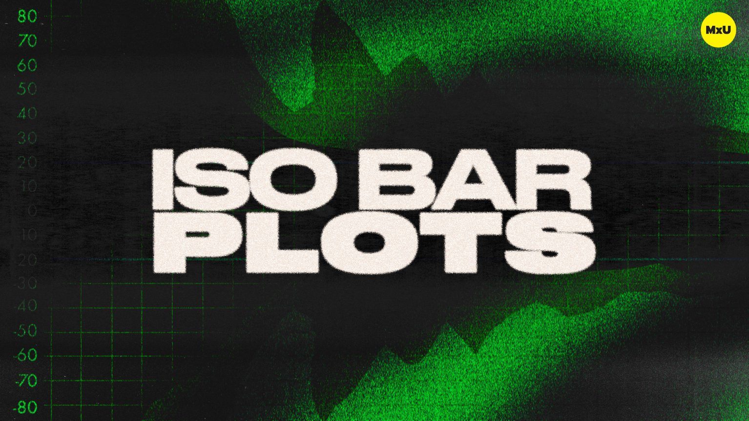 Using ISO Bar Plots to Better Understand Your Loudspeakers - MxU