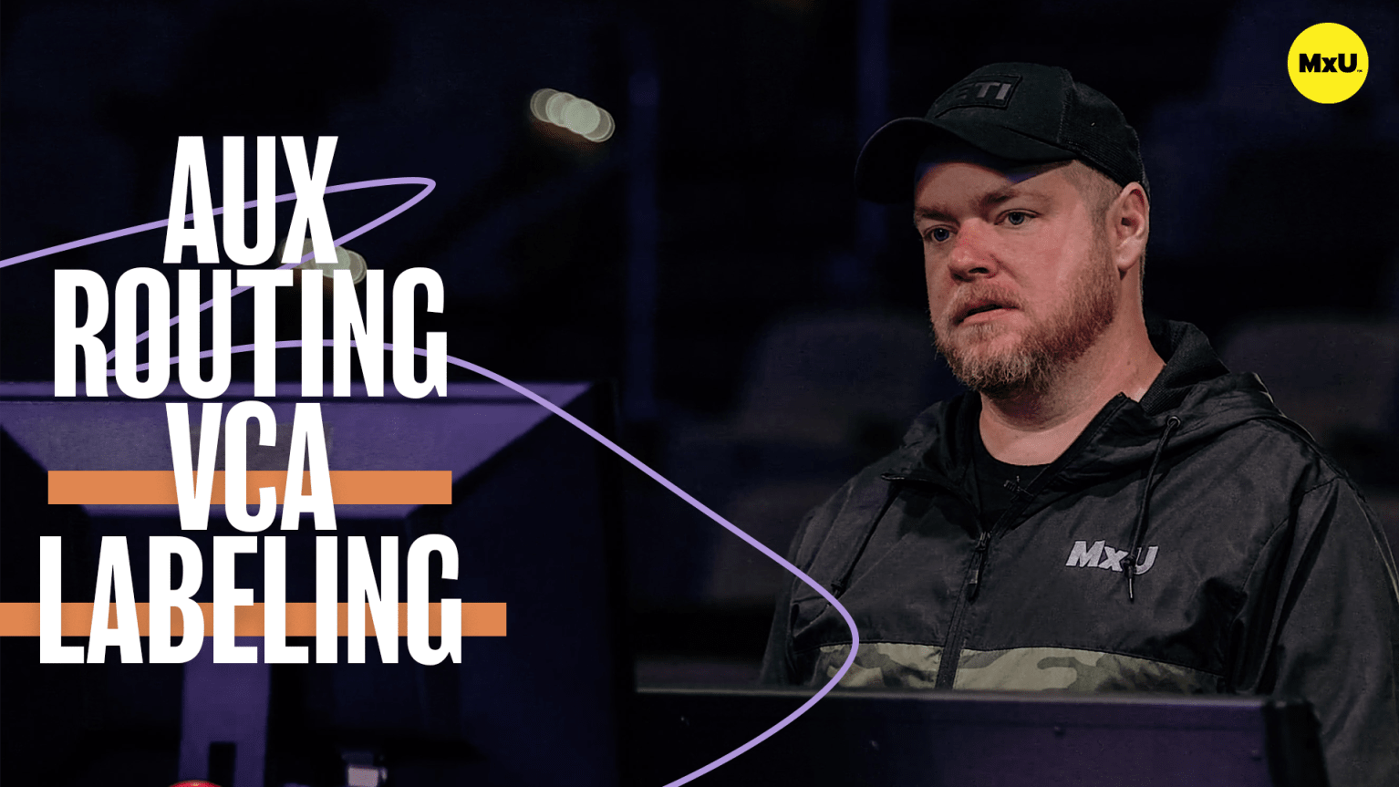 AUX Routing and VCA Labeling - MxU