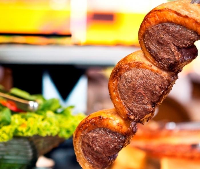 Rodizio in Newark | BBQ Salad Flan