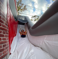 USA Fire Truck Combo Bouncer | Sky High Party Rentals