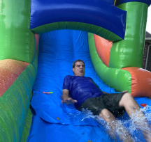 Houston, TX Rainbow Bounce House Combo | Sky High Party Rentals