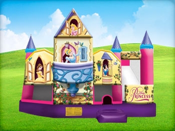 USA Princess Palace Bounce House | Sky High Party Rentals