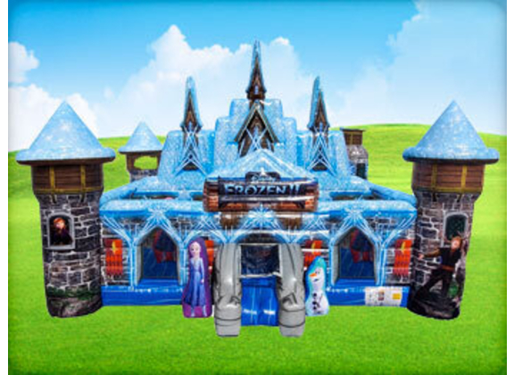 Houston, TX Frozen Inflatable Slide | Sky High Party Rentals
