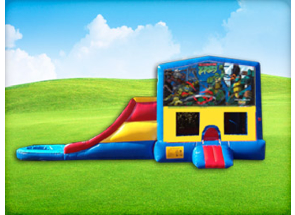 Houston, TX | Ninja Turtle Moonwalk | Sky High Party Rentals