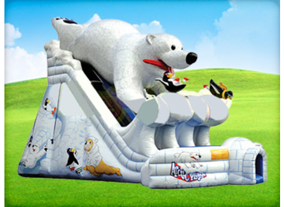 Houston, TX | Christmas Inflatable Slide | Sky High Party Rentals
