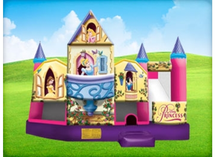 Houston, TX Disney Princess Inflatable Slide | Sky High Party Rentals
