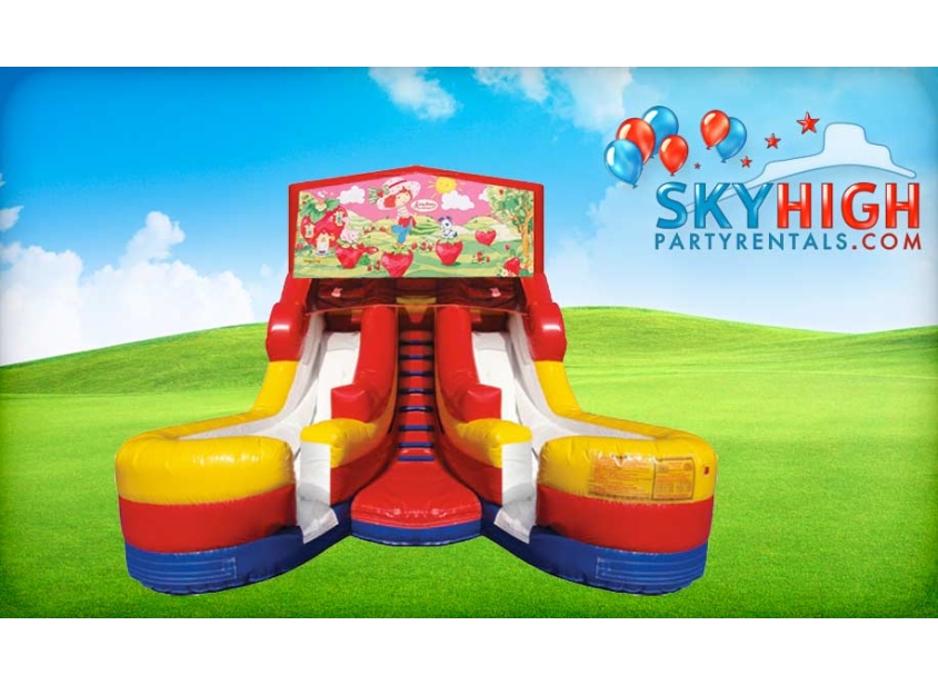 Houston, TX Strawberry Shortcake Slide Rentals | Sky High Party Rentals